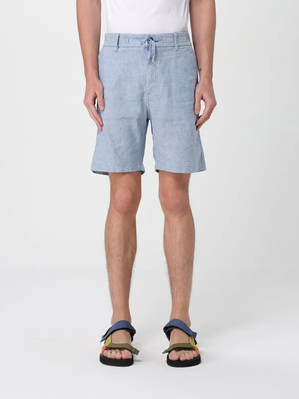 Hugo Boss Tailored Shorts - Gnawed Blue