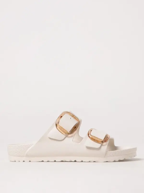 BIRKENSTOCK Flat Sandal - White