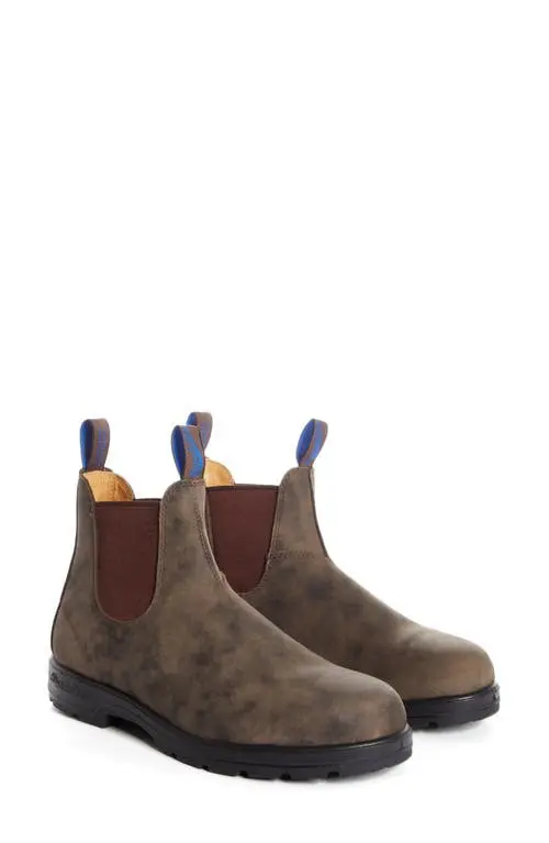 Blundstone Thermal Waterproof Shearling Lined Chelsea Boot - Rustic Brown