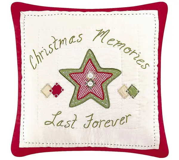 C&F HOME Christmas Memories Pillow By