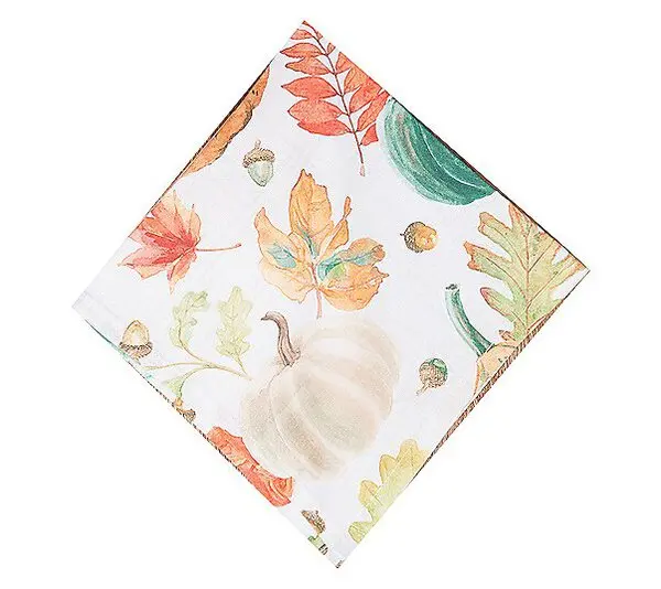 VALERIE PARR HILL Floral Harvest Napkin Set Of 6 Valerie