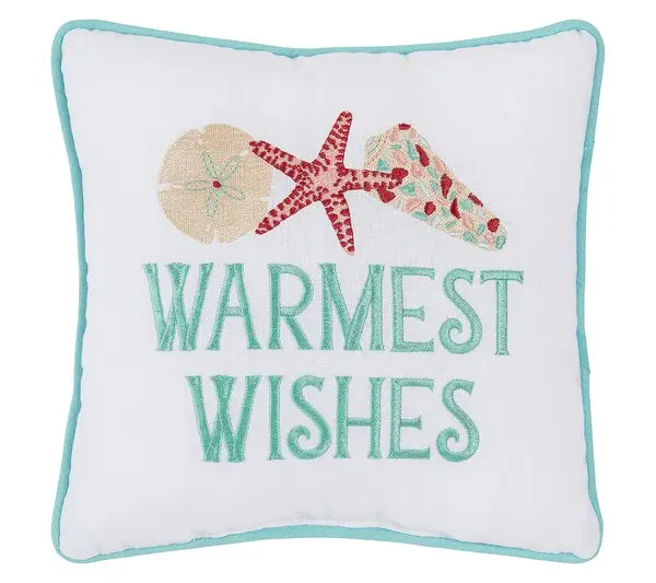 VALERIE PARR HILL Warmest Wishes Pillow Valerie