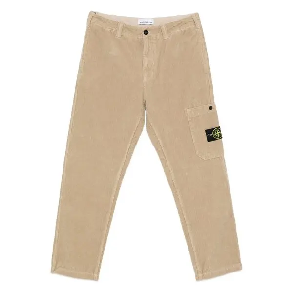 Stone Island Corduroy Pants - Beige
