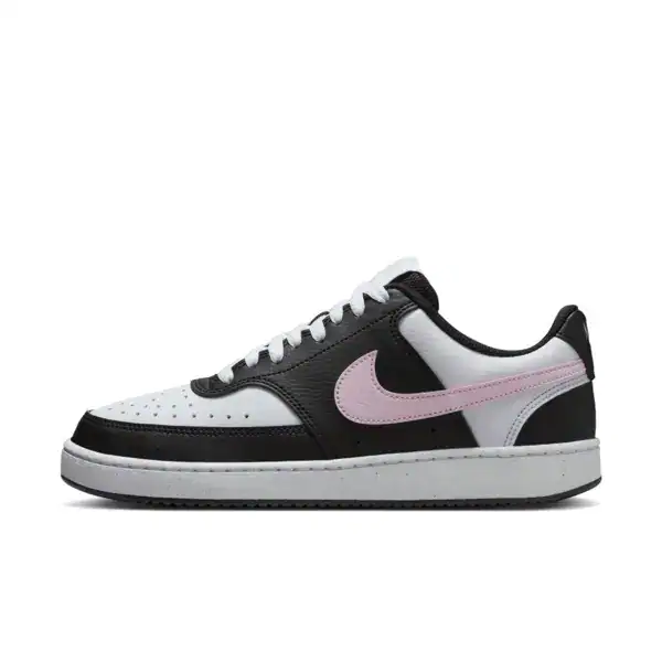 Nike Court Vision Low Next Nature Shoes Black Editorialist