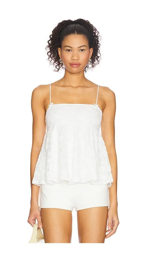MORE TO COME Solana Babydoll Top
