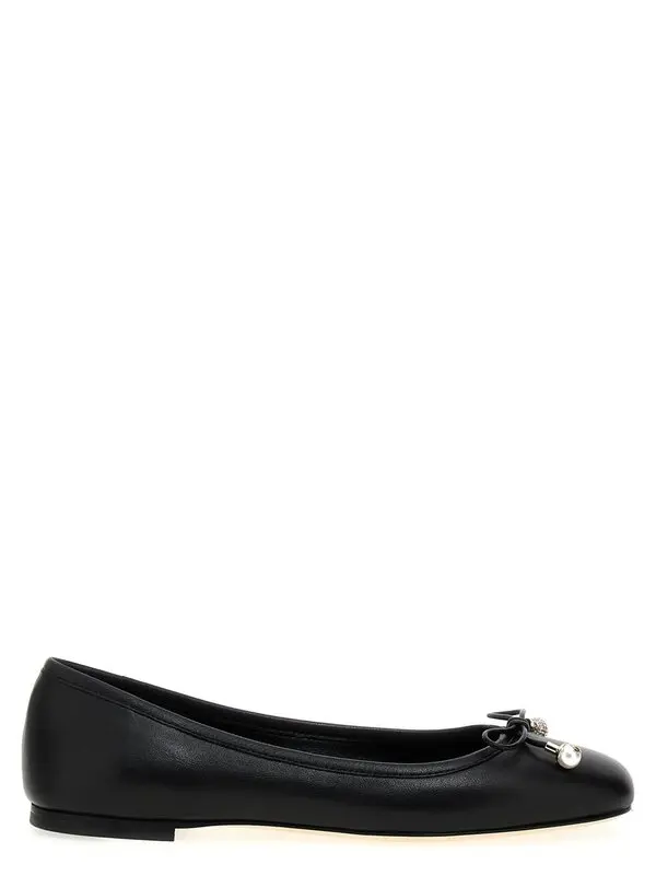 JIMMY CHOO Elme Ballet Flats - Black