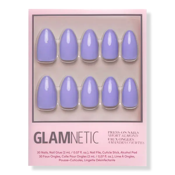 GLAMNETIC Periwinkle Press-on Nails