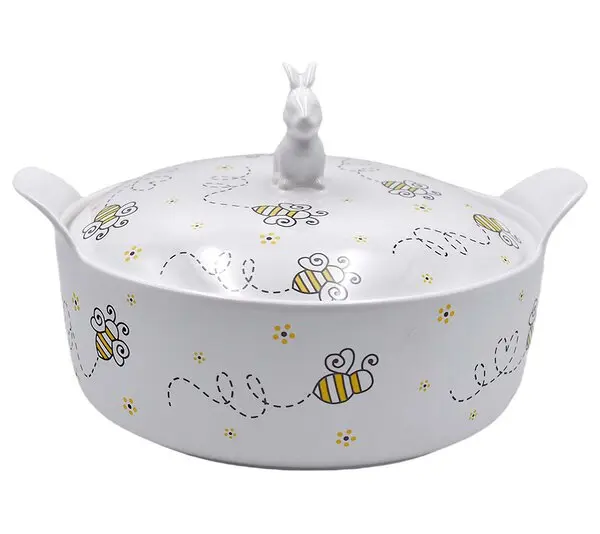 TEMP-TATIONS As Is Special Edition 3-qt Round Lidded Baker