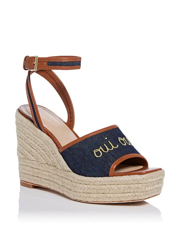 Cinq À Sept Jesse Espadrille Wedge Sandals