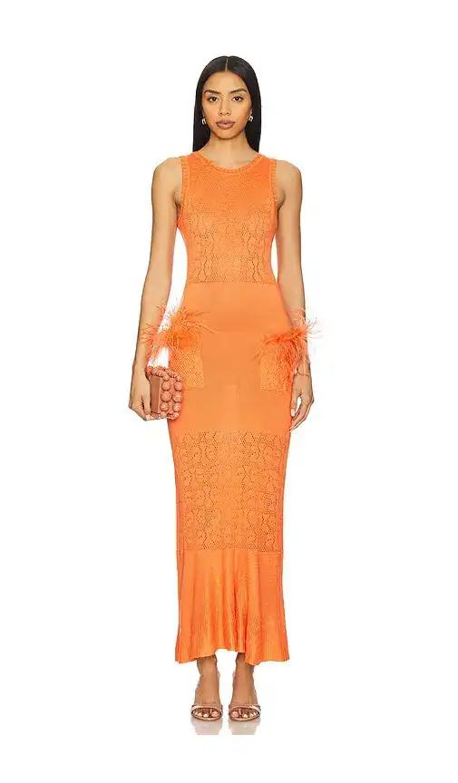women night dress knee length Rose Nightgown- Knee Length