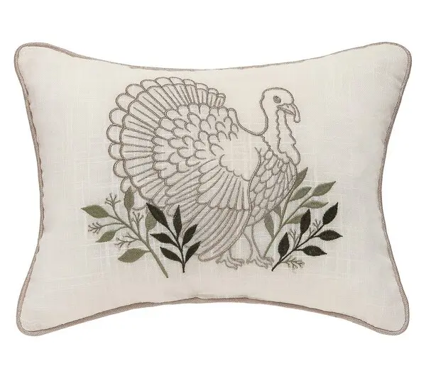 VALERIE PARR HILL Botanical Turkey Pillow Valerie