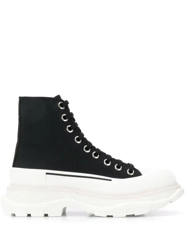 Alexander McQueen Tread Slick Ankle Boots