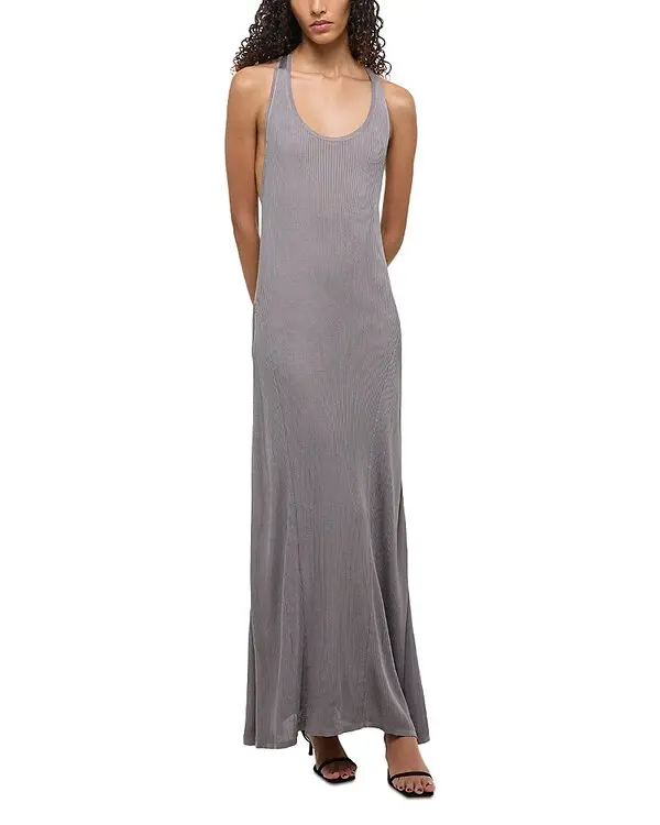 Helmut Lang Rib Twist Maxi Dress