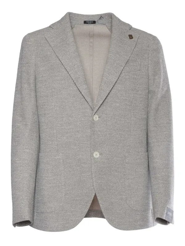 BRERAS MILANO Single-breasted Jacket - Beige