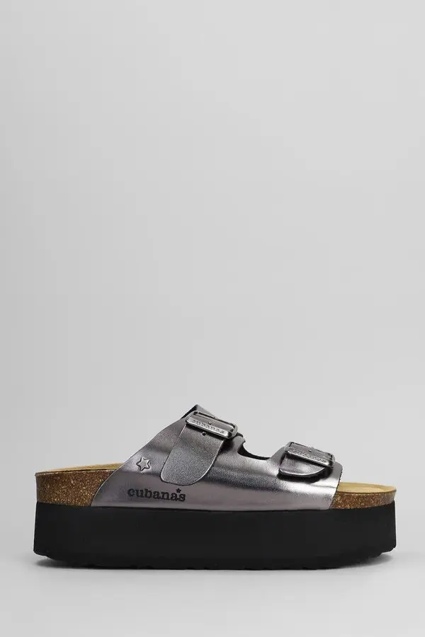 CUBANAS Amalia Leather Flats