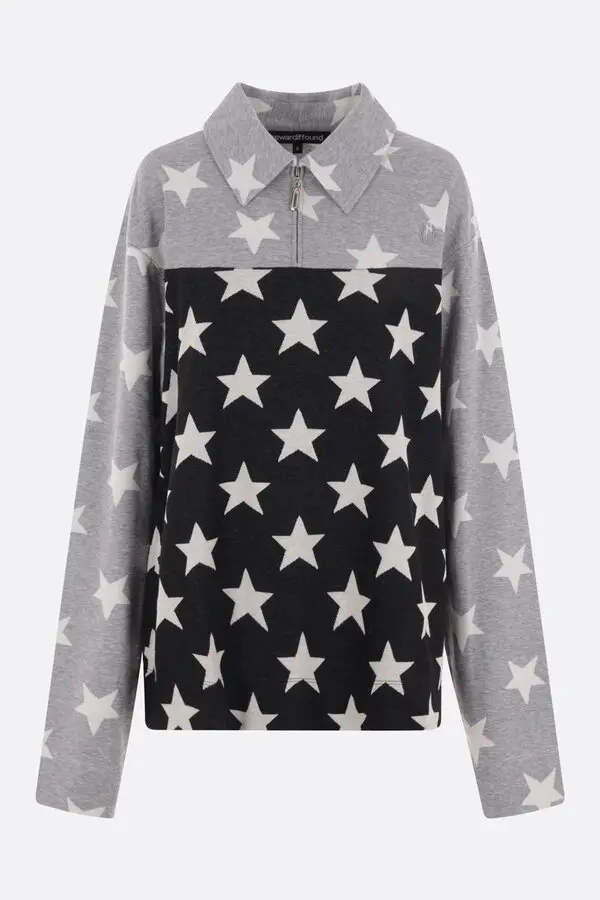REWARD IF FOUND Oversized Cotton Sweatshirt