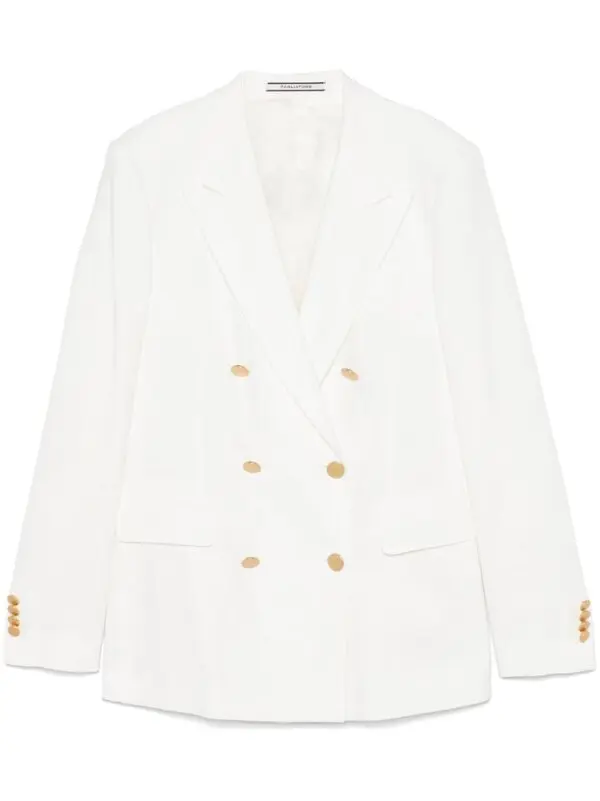 Tagliatore Double-breasted Jacket - White