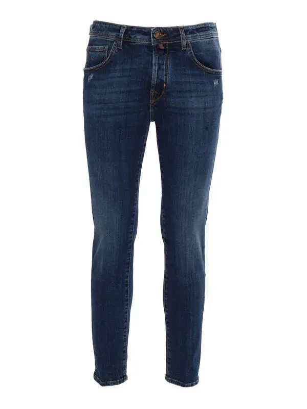 Jacob Cohen Five-pocket Denim Pants - Multicolor