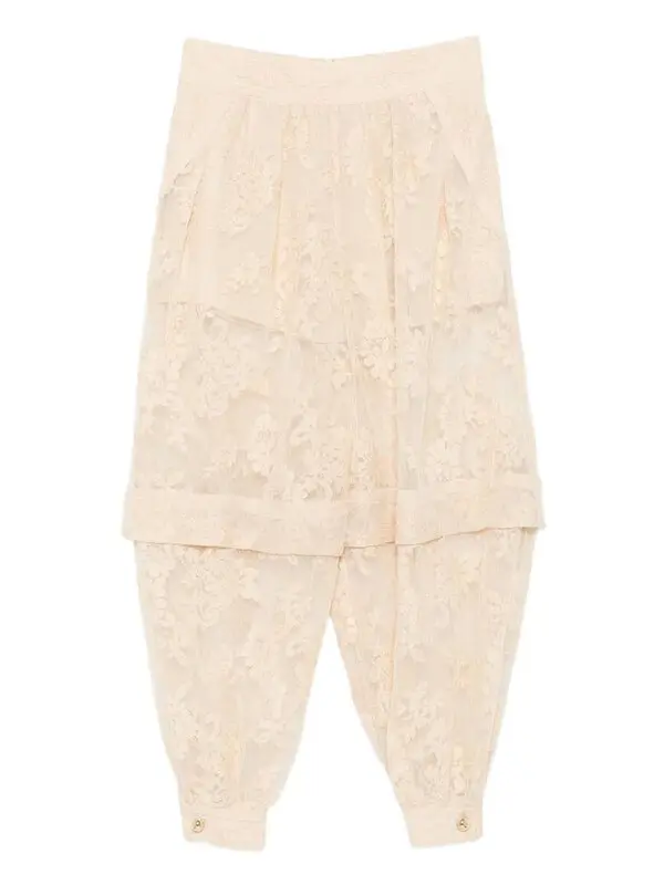 Zimmermann Floral Lace Trousers
