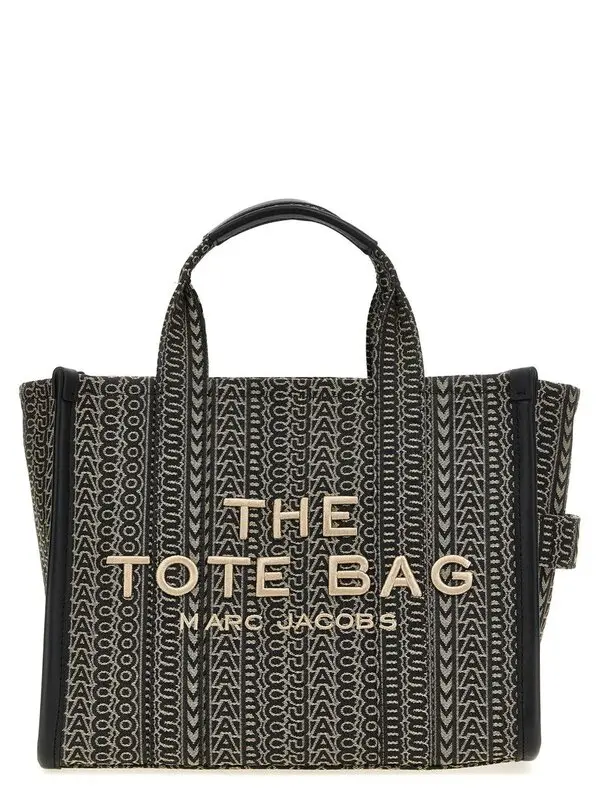 Marc Jacobs The Monogram Jacquard Medium Tote Shopping Bag - Multicolor