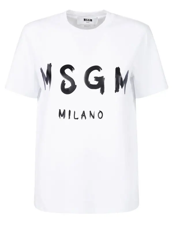 MSGM Cotton T-shirt - White