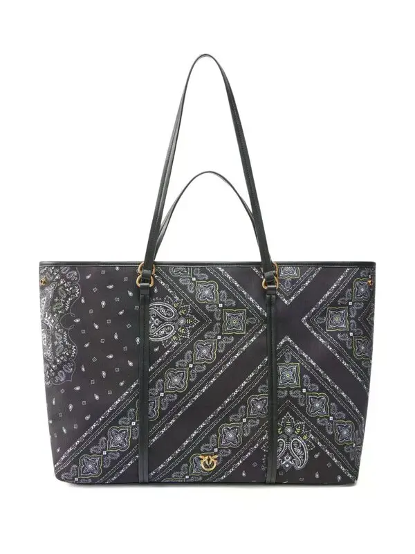 Pinko Bandana-print Tote Bag
