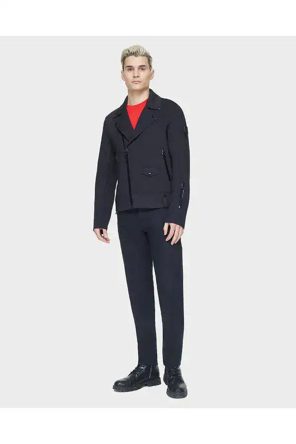 Rudsak June Neoprene Jacket In Black - 60% Off | Editorialist