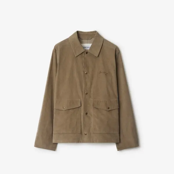 Burberry Corduroy Jacket - Puddle Beige