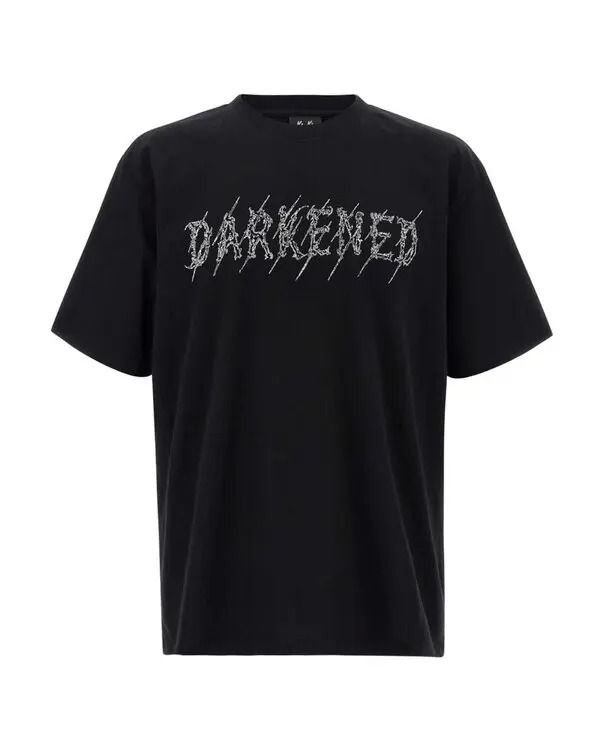 44 LABEL GROUP T-shirts - Black+darkened Red White