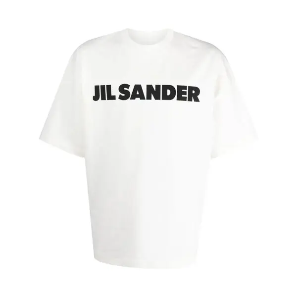 JIL SANDER Cotton T-shirt With Logo - White