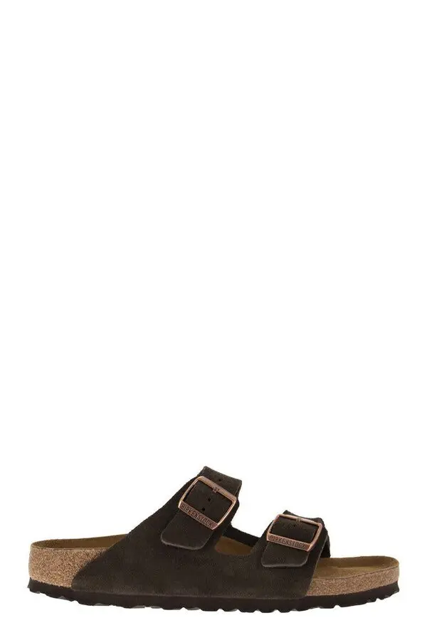 BIRKENSTOCK Arizona Flat Sandal - Brown