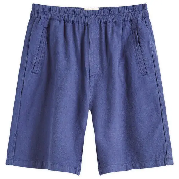 Folk Assembly Short - Deep Blue