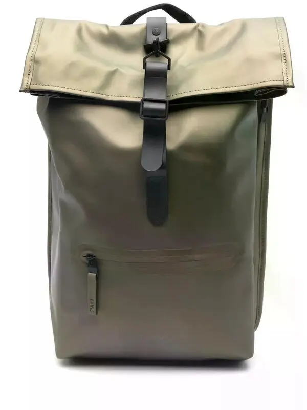Rains Rolltop Rucksack Backpack - Green