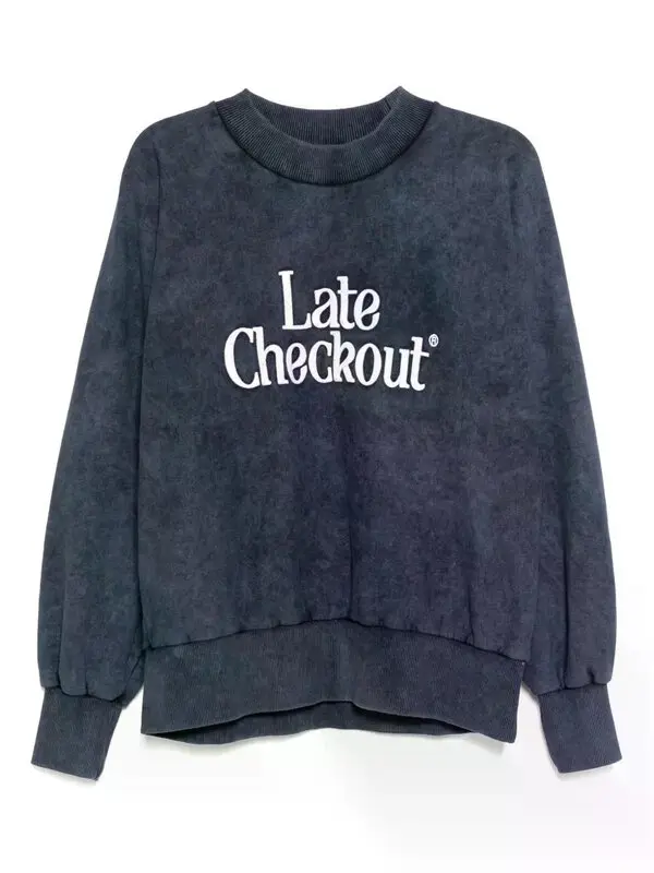 STAIN SHADE Embroidered Sweatshirt