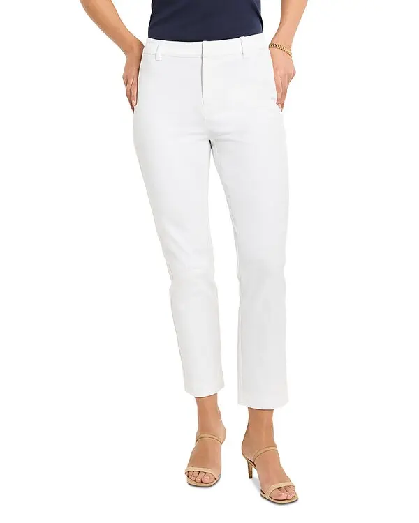 NIC+ZOE Bi Stretch Copley Straight Leg Pants - Paper White