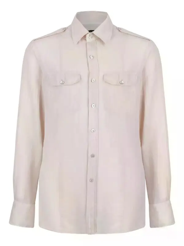 TOM FORD Button-down Shirt - Neutrals