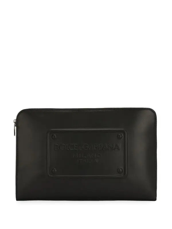 Dolce & Gabbana Large Plaque Pouch