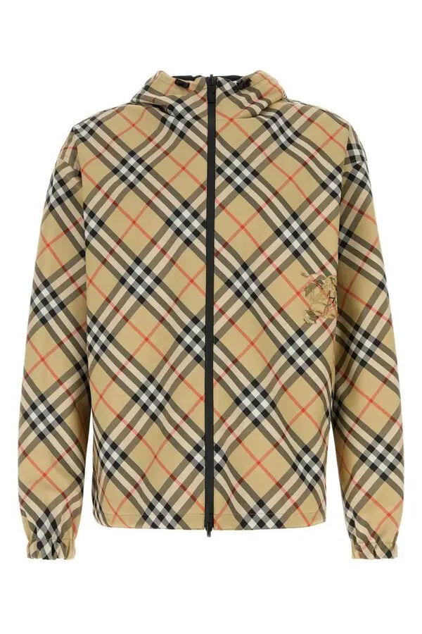 Burberry Embroidered Reversible Jacket - Multicolor