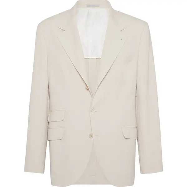 Brunello Cucinelli Deconstructed Cavallo Blazer