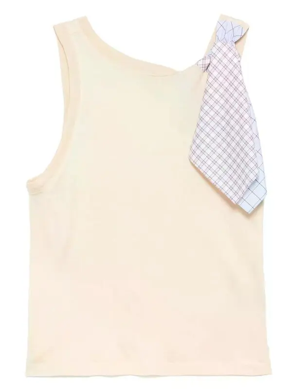 Toga Scarf Tank Top - Neutrals