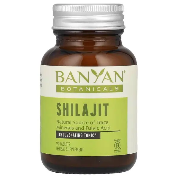 BANYAN BOTANICALS Shilajit Tablets 90 Tablets