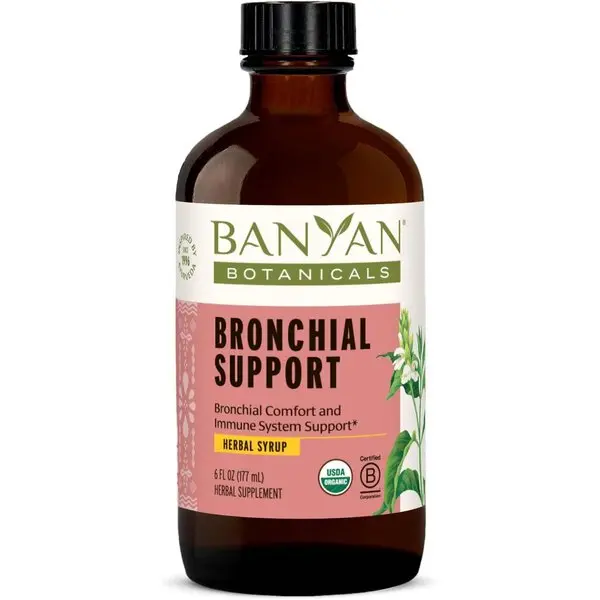 BANYAN BOTANICALS Bronchial Support Herbal Syrup 177 Milliliters