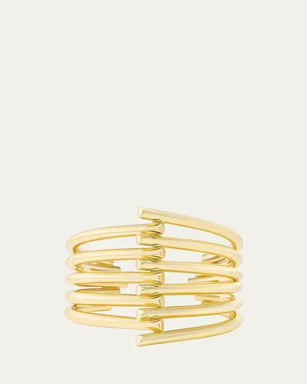 TABAYER Fairmined 18k Yellow Gold Oera Cuff Bracelet
