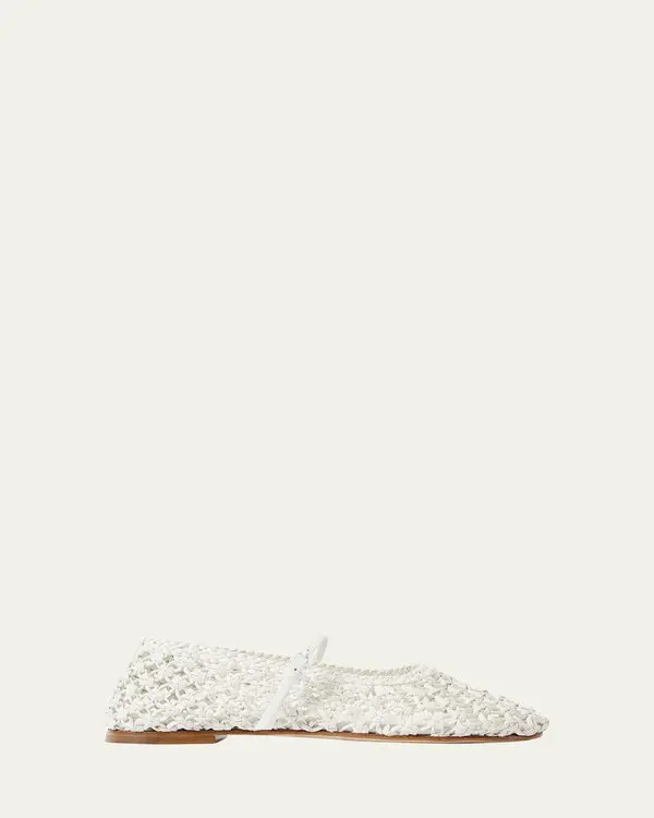 Dear Frances Balla Woven Ballet Flats