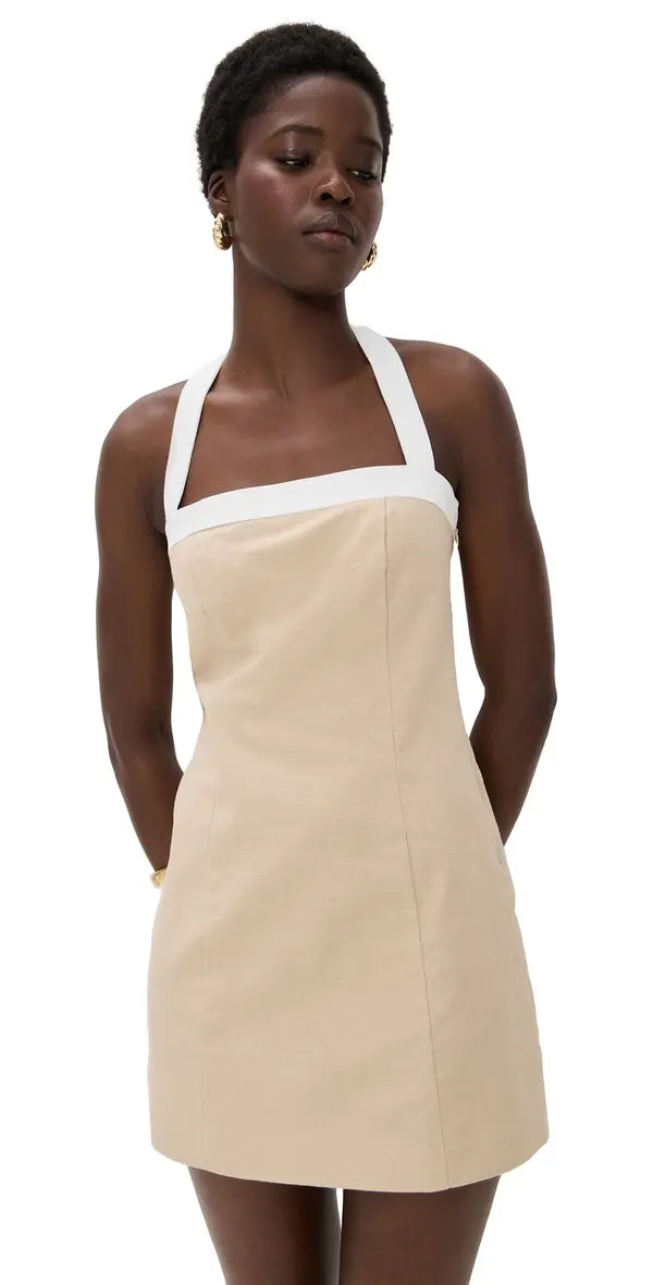 4TH & RECKLESS Betty Linen Mini Dress