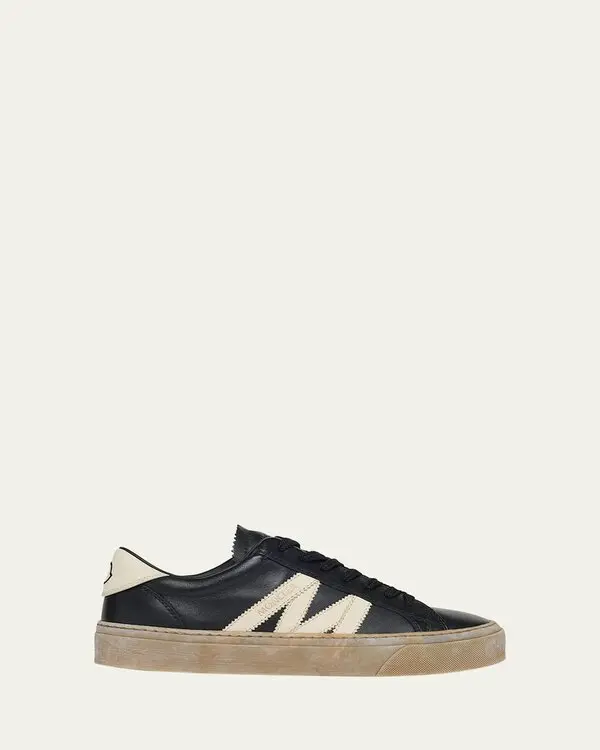 Moncler Monaco2 Low-top Sneakers - Dark Grey