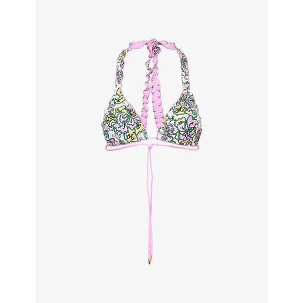 Heidi Klein Reversible Triangle Bikini Top