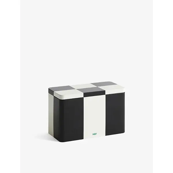 HAY Striped-pattern Tin Container