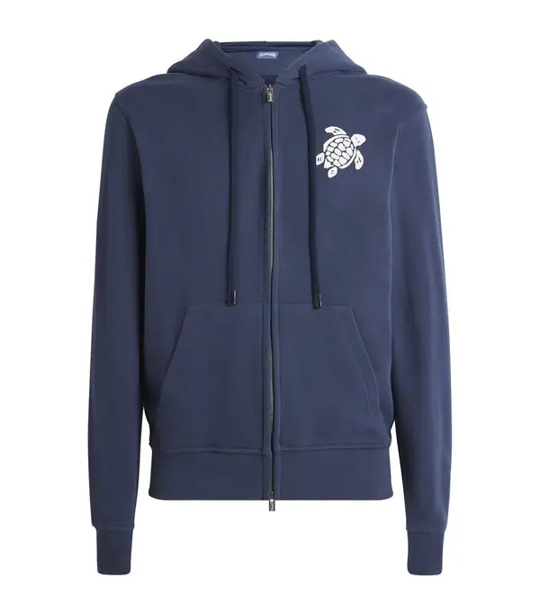 Vilebrequin Embroidered Zip-up Hoodie