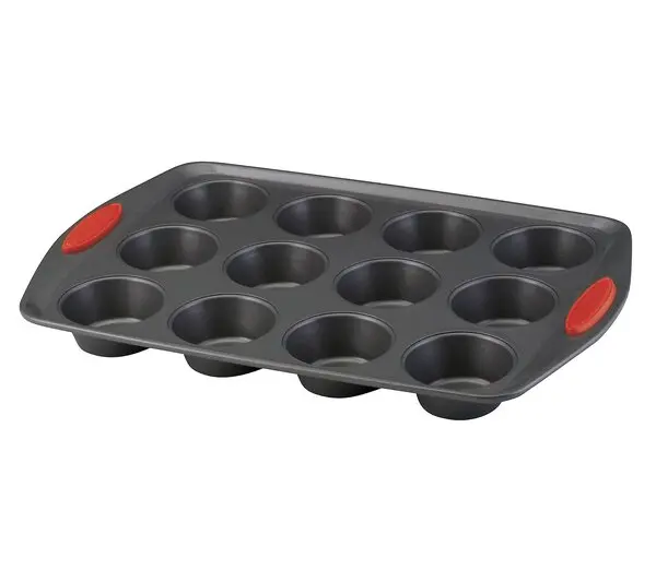 RACHAEL RAY Yum-o! Nonstick 12-cup Oven Lovin' Muffin Pan